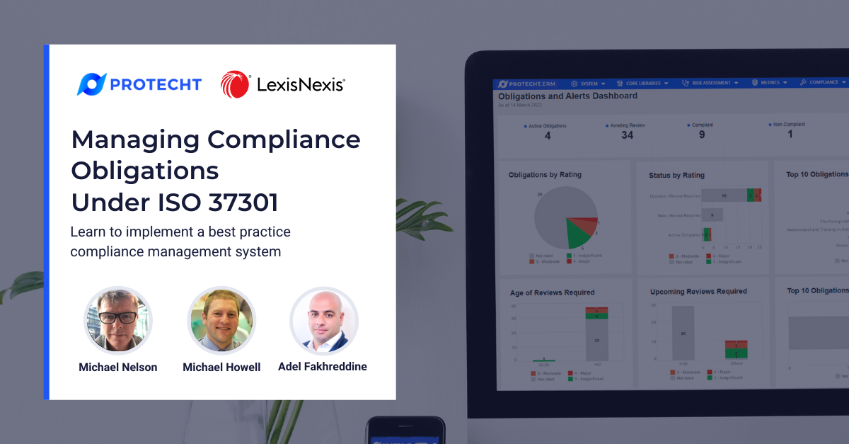 Webinar Recording | Managing Compliance Under ISO37301 with LexisNexis AU